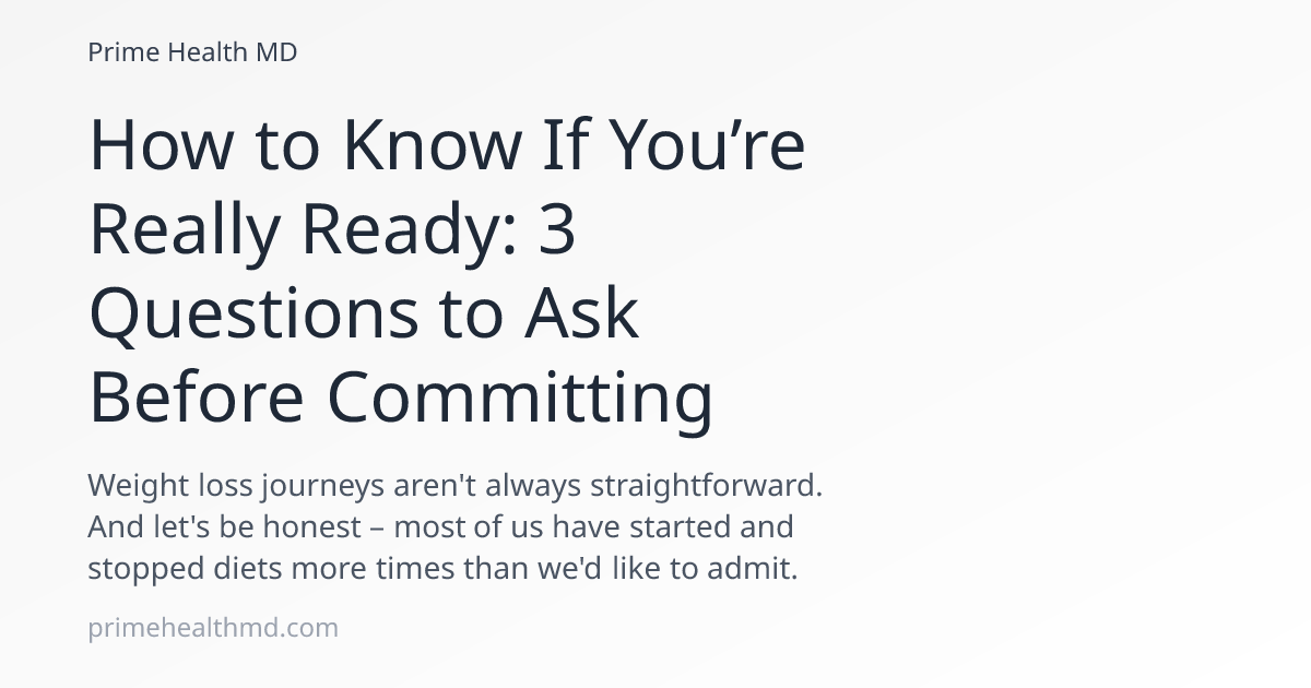 How to Know If You’re Really Ready: 3 Questions to Ask Before Committing
